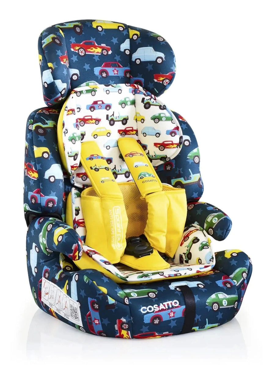 Cosatto Zoomi Car Seat Booster - Group 1/2/3 - Rev Up – Mama's Joy